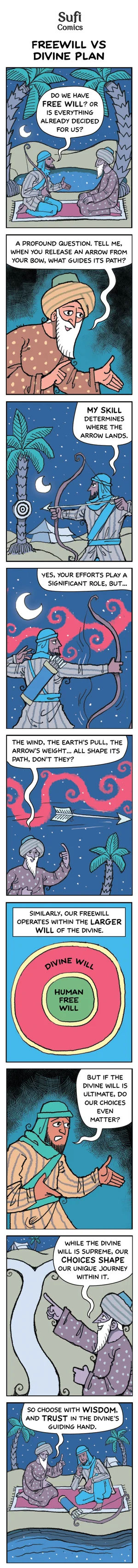 Can we choose our Destiny? — Sufi Comics - Comics for the Soul - Read ...