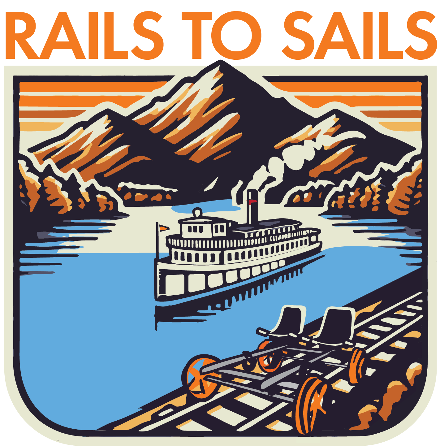 Rails to Sails: Rail Bike & Steamboat Adventure in the Adirondacks ...