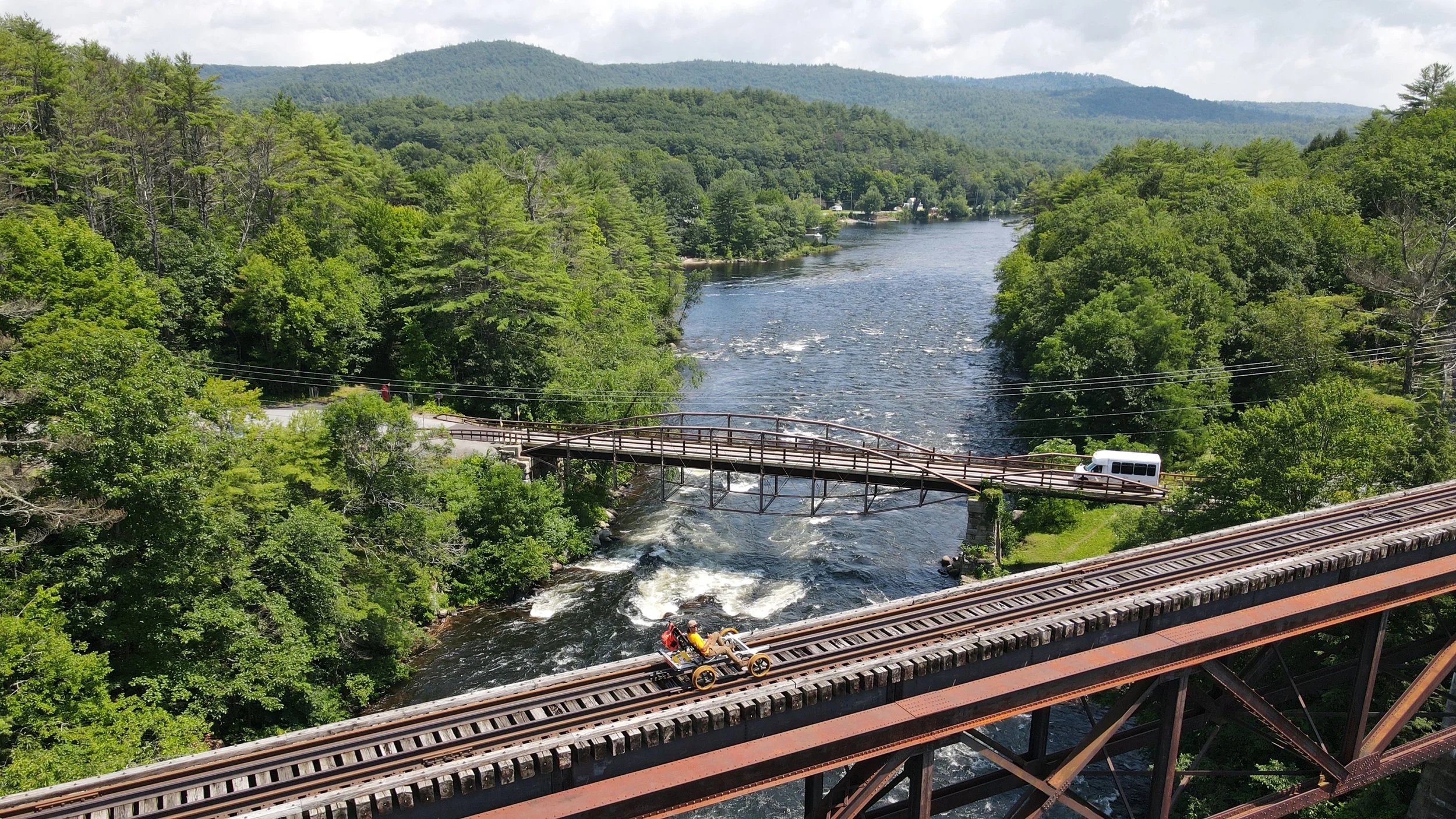 Rails to Sails: Rail Bike & Steamboat Adventure in the Adirondacks ...