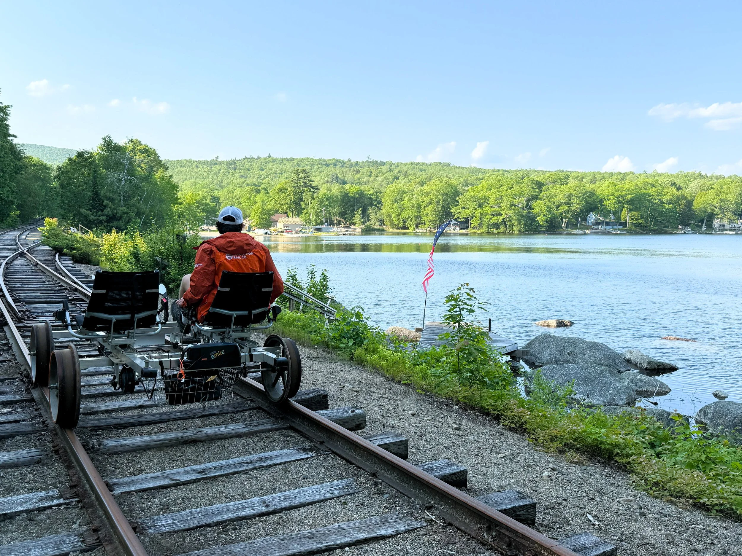 Green Lake Rail Bike Run - Dedham, ME — Revolution Rail Co.
