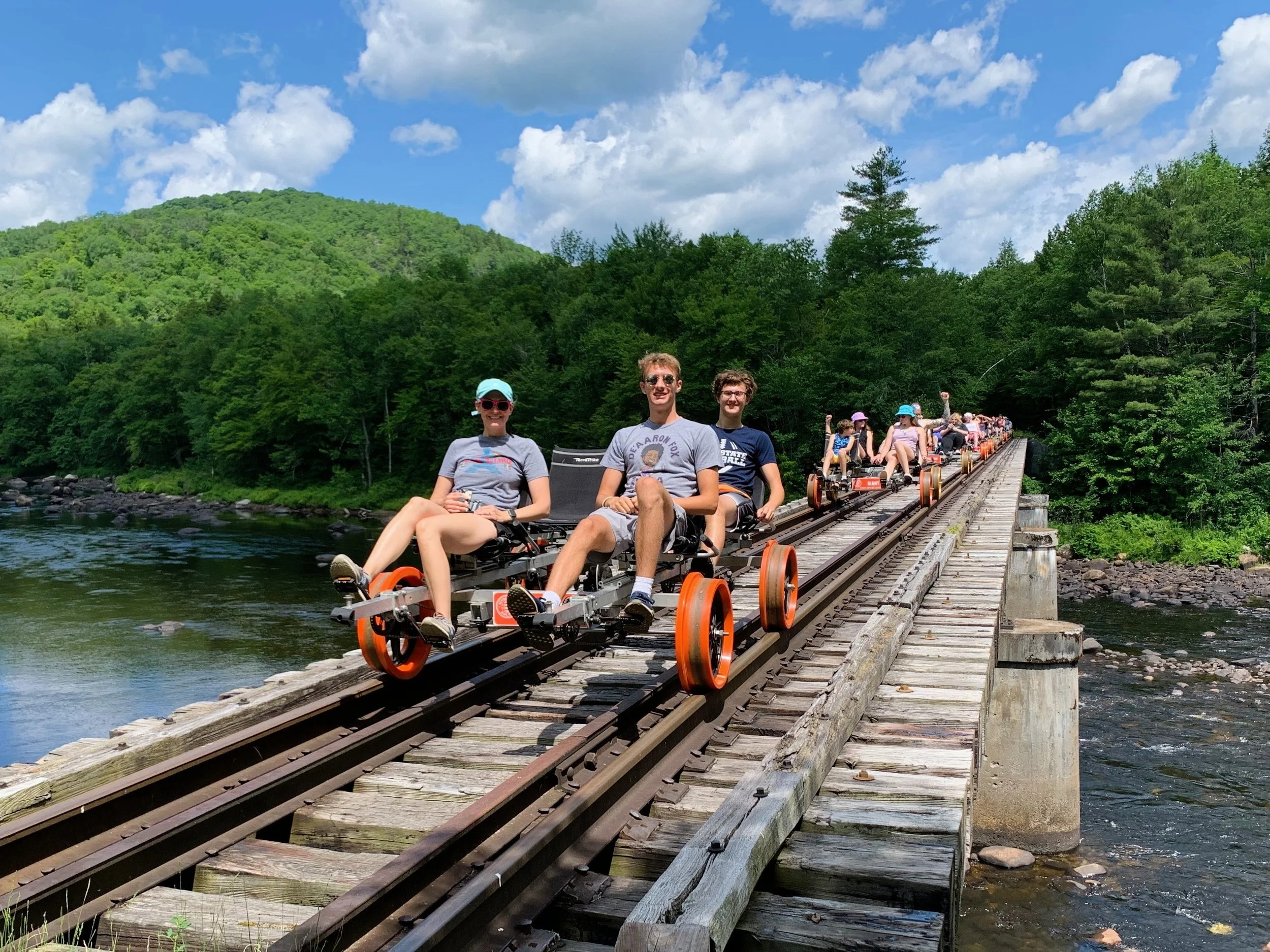 North Creek Rail Biking — Revolution Rail Co.