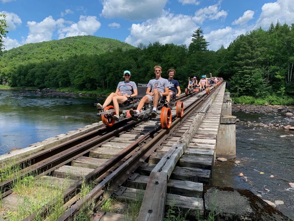 North Creek Railbiking — Revolution Rail Co.