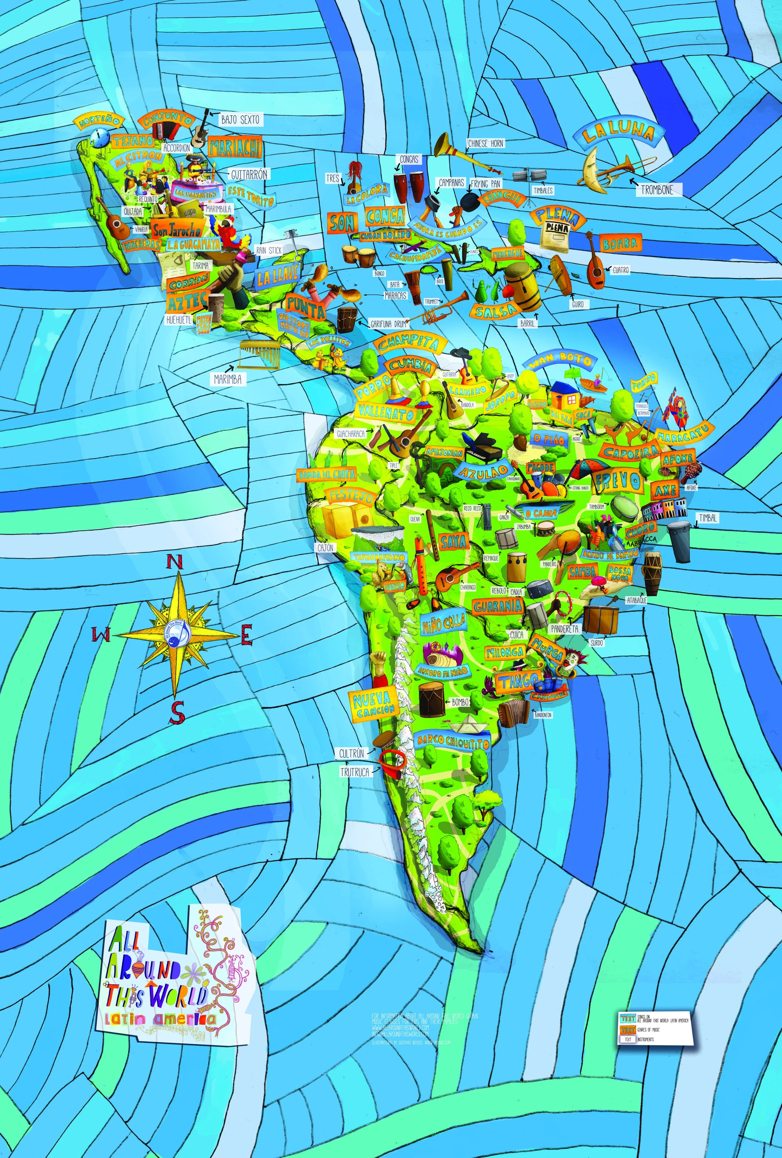 Latin America Main — All Around This World