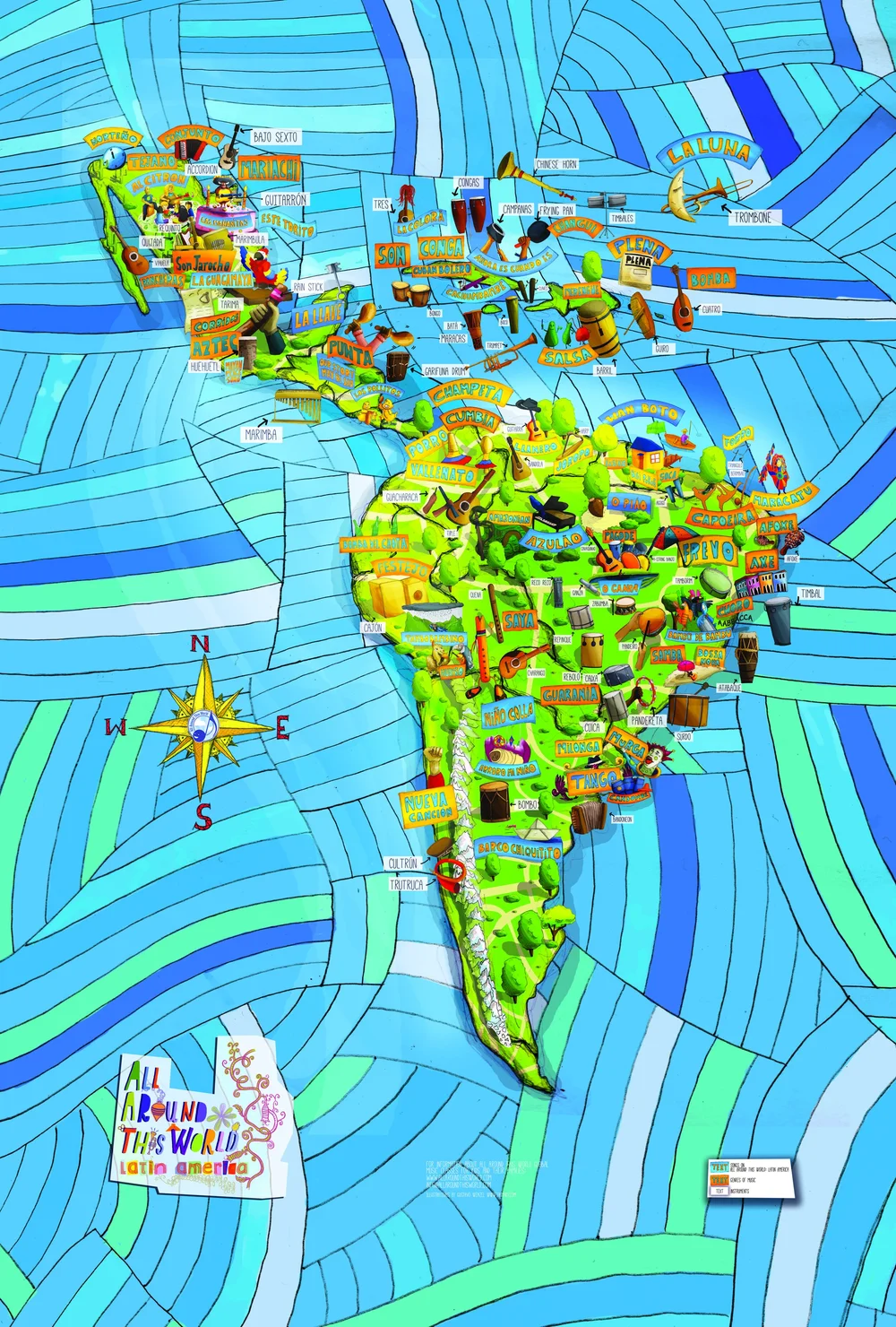 Latin America Main — All Around This World