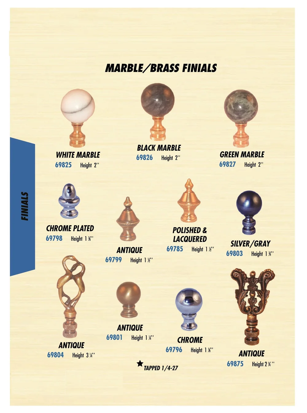 Lamp Finials Canada | Lamp Repair | Lamp Parts | Lamp Shades | Barn ...