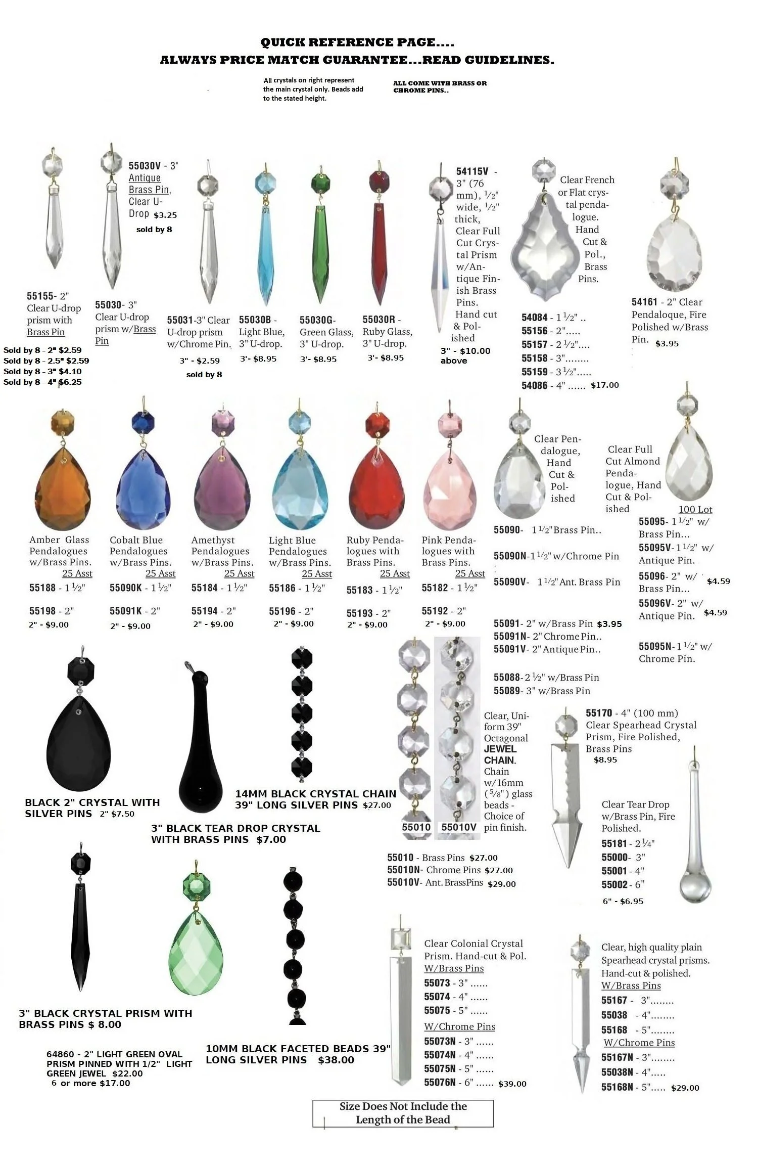 CHANDELIER CRYSTAL PARTS | Lamp Repair | Lamp Parts | Lamp Shades ...
