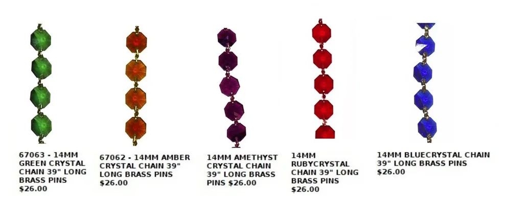 CHANDELIER CRYSTAL PARTS | Lamp Repair | Lamp Parts | Lamp Shades ...