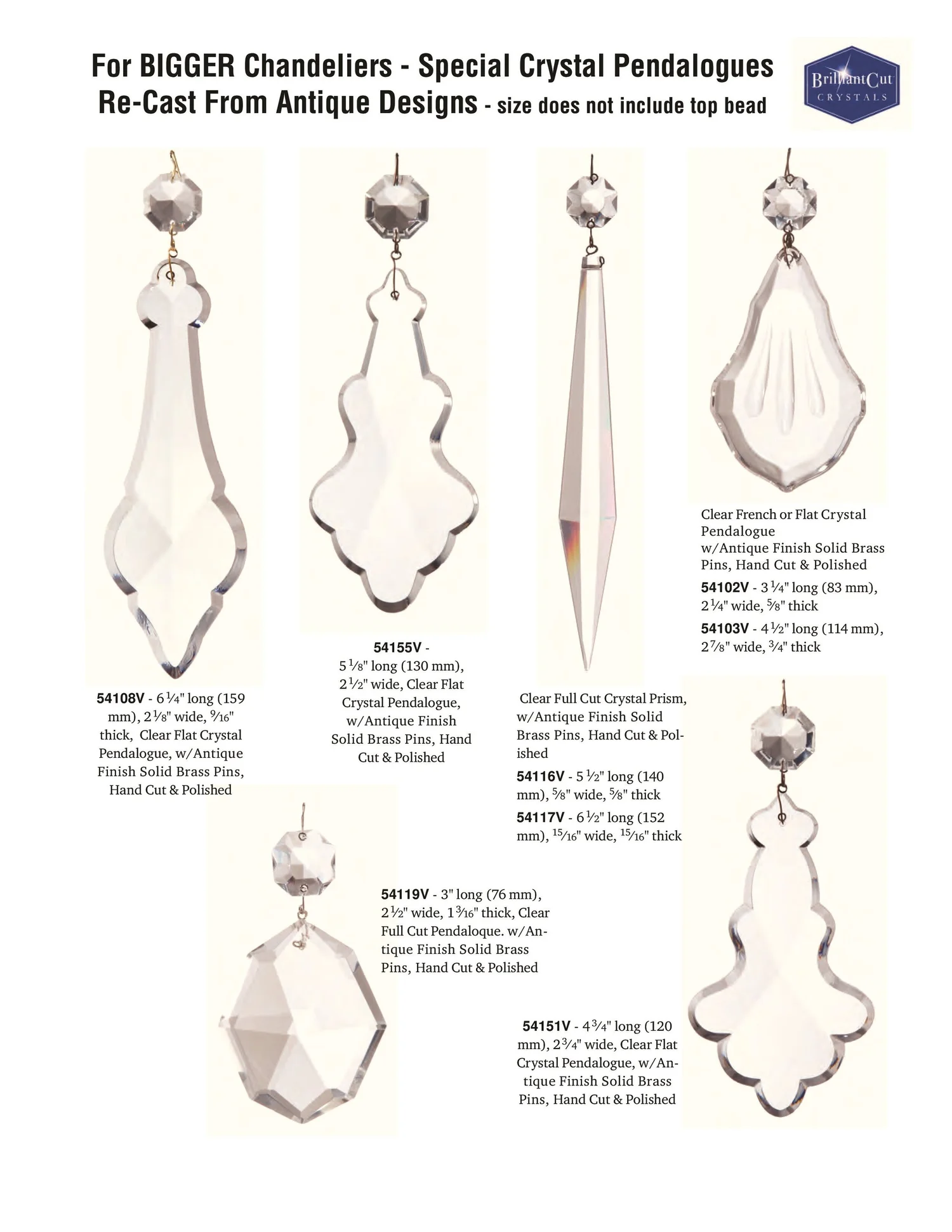 CHANDELIER CRYSTAL PARTS | Lamp Repair | Lamp Parts | Lamp Shades ...
