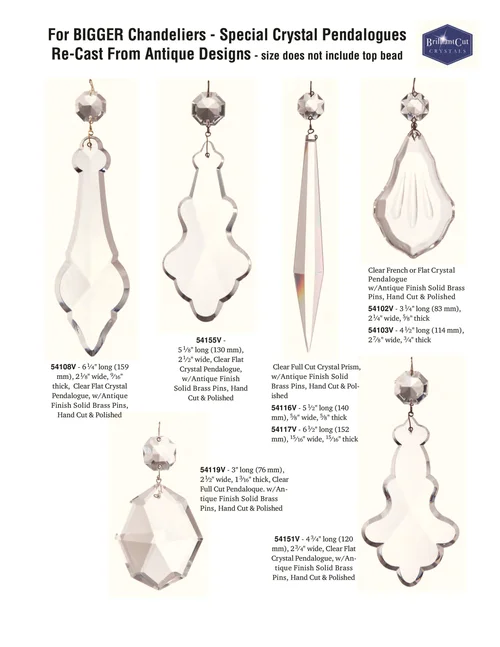 CHANDELIER CRYSTAL PARTS | Lamp Repair | Lamp Parts | Lamp Shades ...