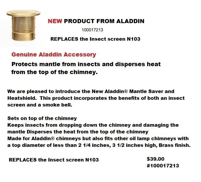 Aladdin Lamp Parts | Lamp Repair | Lamp Parts | Lamp Shades | Barn ...