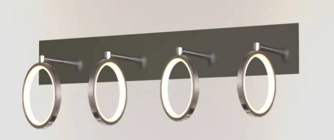 Custom Vanity Lighting | Lamp Repair | Lamp Parts | Lamp Shades | Barn ...