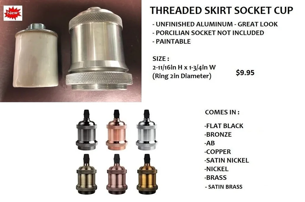 Lamp Sockets | Lamp Repair | Lamp Parts | Lamp Shades | Barn Lights Expert