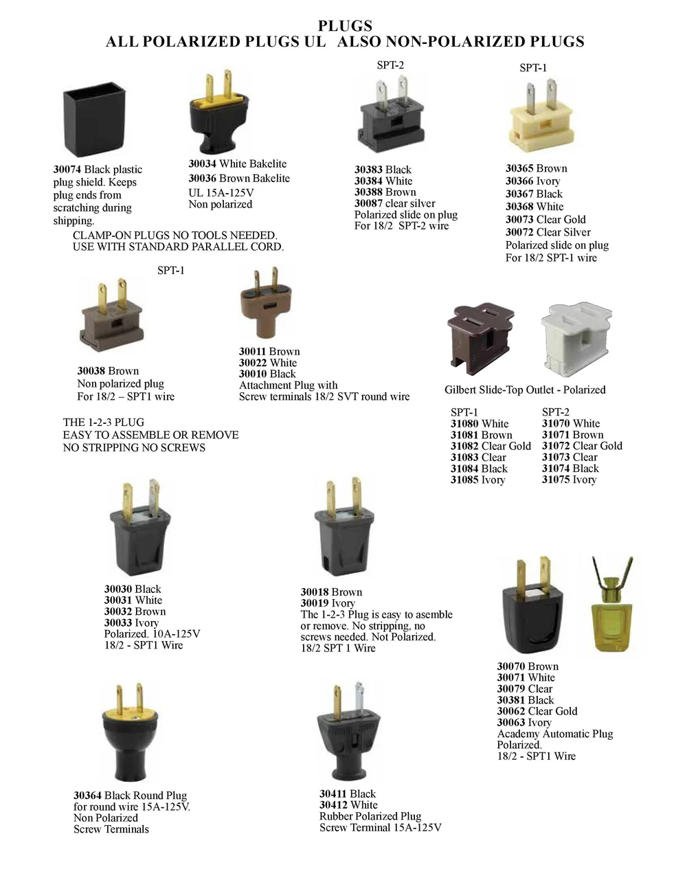 Lamp Plugs | Lamp Repair | Lamp Parts | Lamp Shades | Barn Lights Expert