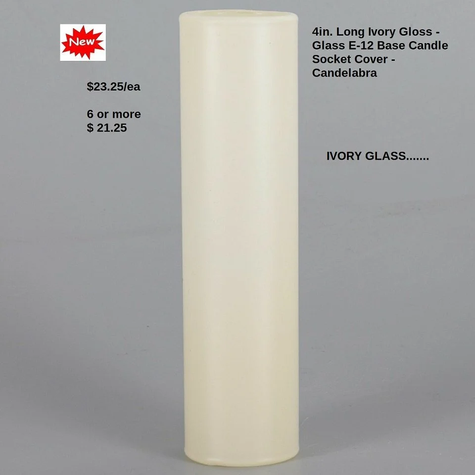 Candle Sleeves | Lamp Repair | Lamp Parts | Lamp Shades | Barn Lights ...