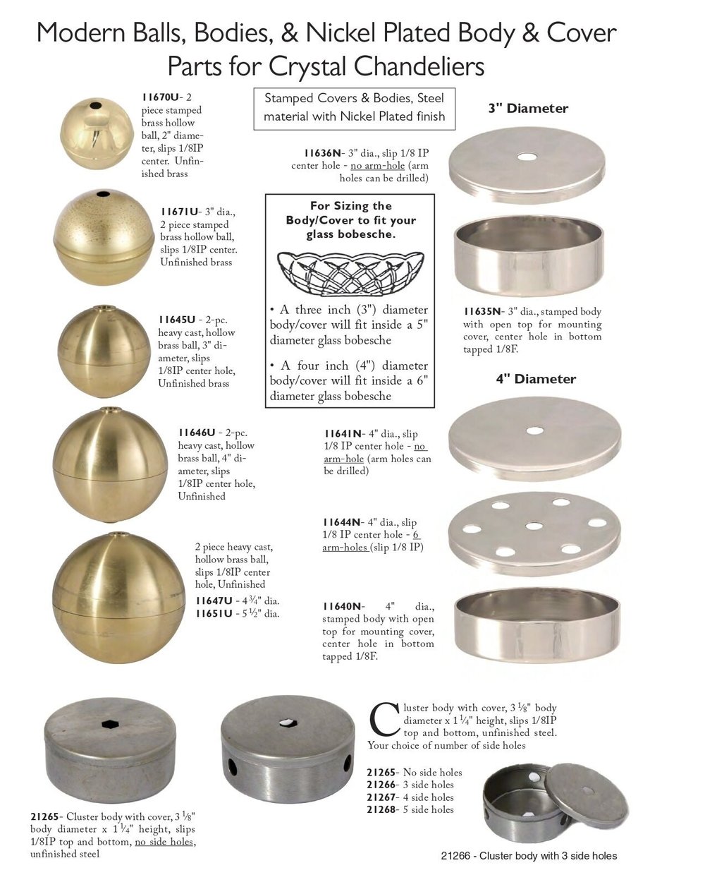 Chandelier Fixture Body Centres | Lamp Repair | Lamp Parts | Lamp ...