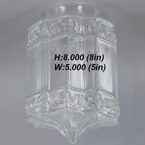 3-1/4 inch Fitter Glass Lamp Shade | Lamp Repair | Lamp Parts | Lamp ...