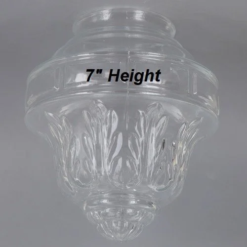 3-1/4 inch Fitter Glass Lamp Shade | Lamp Repair | Lamp Parts | Lamp ...