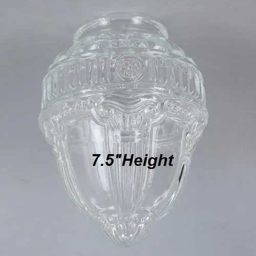3-1/4 inch Fitter Glass Lamp Shade | Lamp Repair | Lamp Parts | Lamp ...