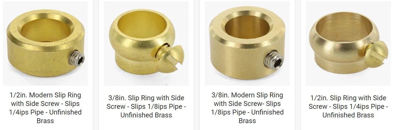 Slip Rings | Lamp Repair | Lamp Parts | Lamp Shades | Barn Lights Expert