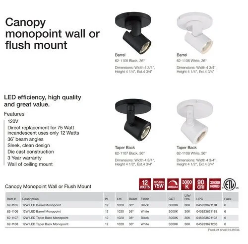 Track Lighting | Lamp Repair, Parts, & Lampshades Expert