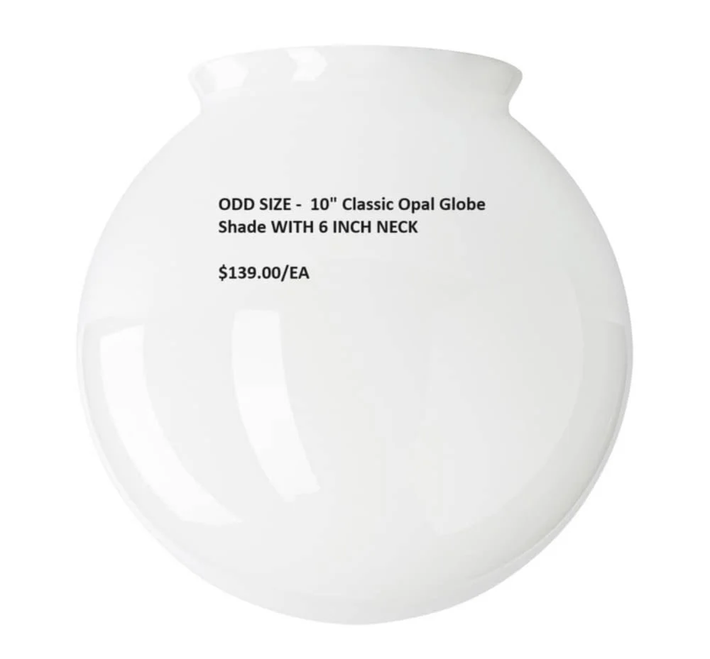 Post Globe Replacement | Lamp Repair | Lamp Parts | Lamp Shades | Barn ...