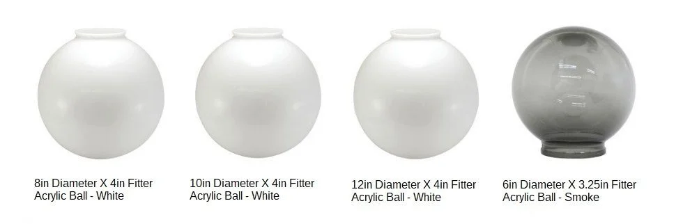 Post Globe Replacement | Lamp Repair | Lamp Parts | Lamp Shades | Barn ...