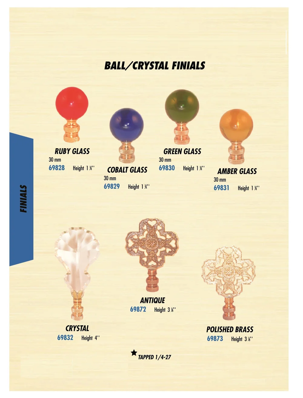 Lamp Finials Canada | Lamp Repair | Lamp Parts | Lamp Shades | Barn ...