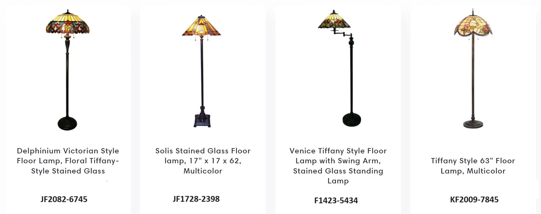 Stained Glass Lamps | Lamp Repair | Lamp Parts | Lamp Shades | Barn ...