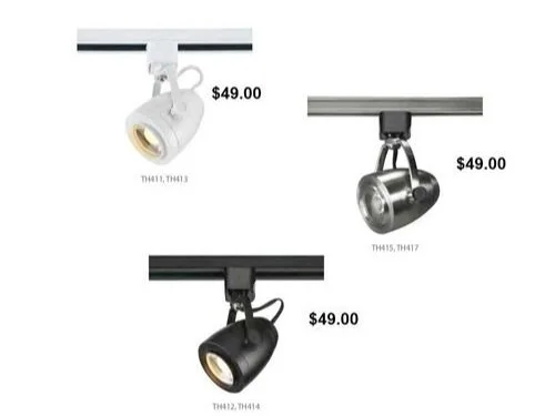LED Track Lighting | Lamp Repair | Lamp Parts | Lamp Shades | Barn ...
