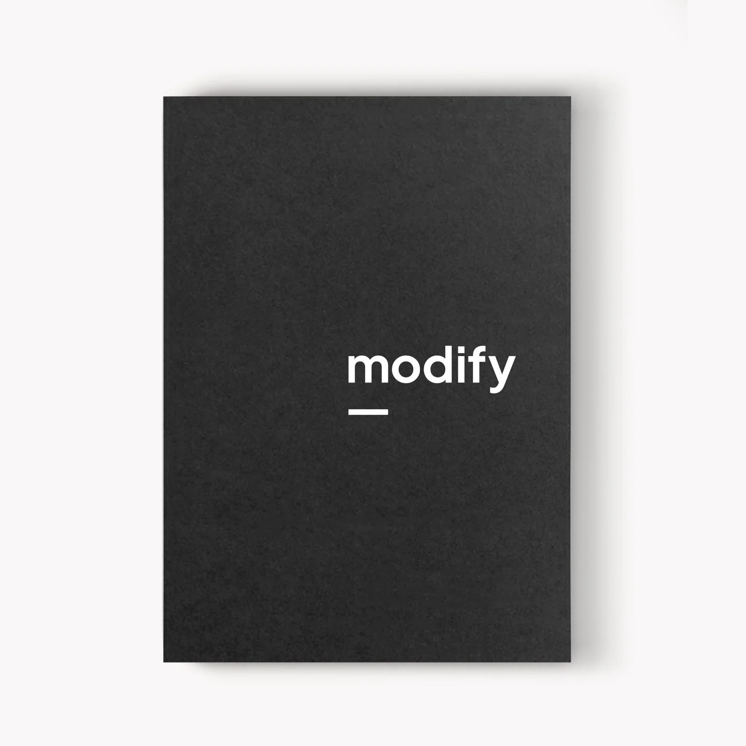 modify (the workbook) — modify