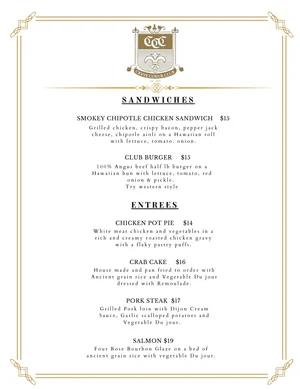 RSVP — Creve Coeur Club of Peoria