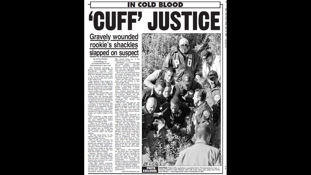 THROWBACK THURSDAY: ‘CUFF JUSTICE’ FOR COP KILLER — THE FREE LANCE