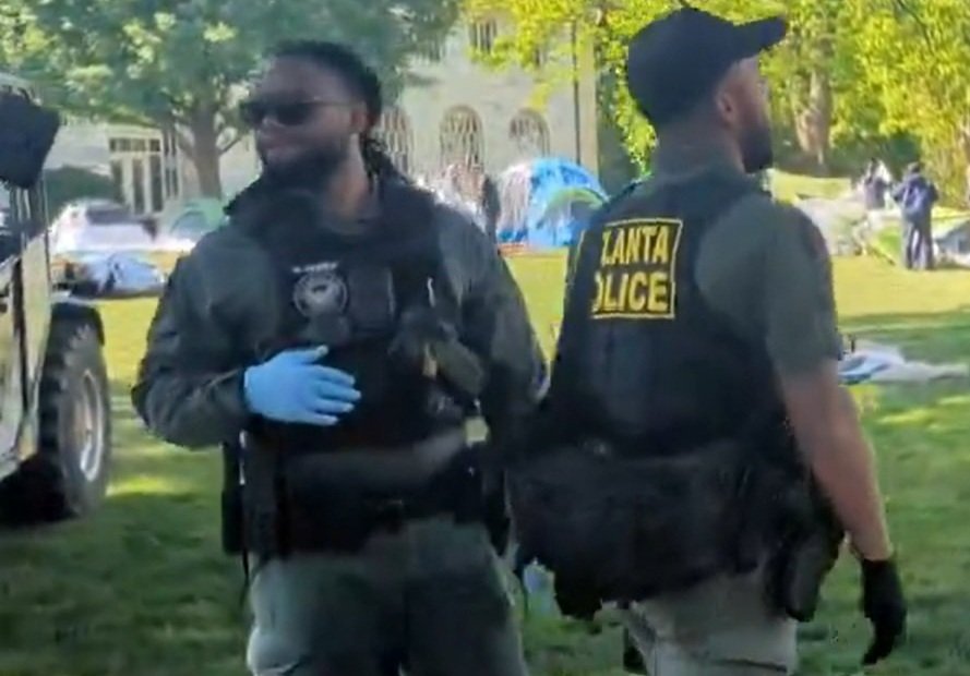 POLICE TAZE, SHOOT STUDENTS WITH PEPPERBALL GUNS AT EMORY, BOSTON ...