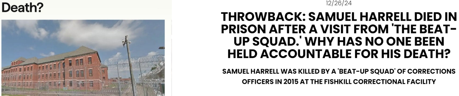 MIRACLE AT MARCY: WILLIAM ALVAREZ SURVIVED WHITE PRISON GUARD GANG THAT ...