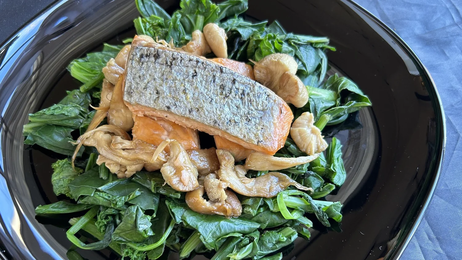 BRAISED AND GLAZED UMAMI SALMON — GET COOKING WITH BILL ST JOHN