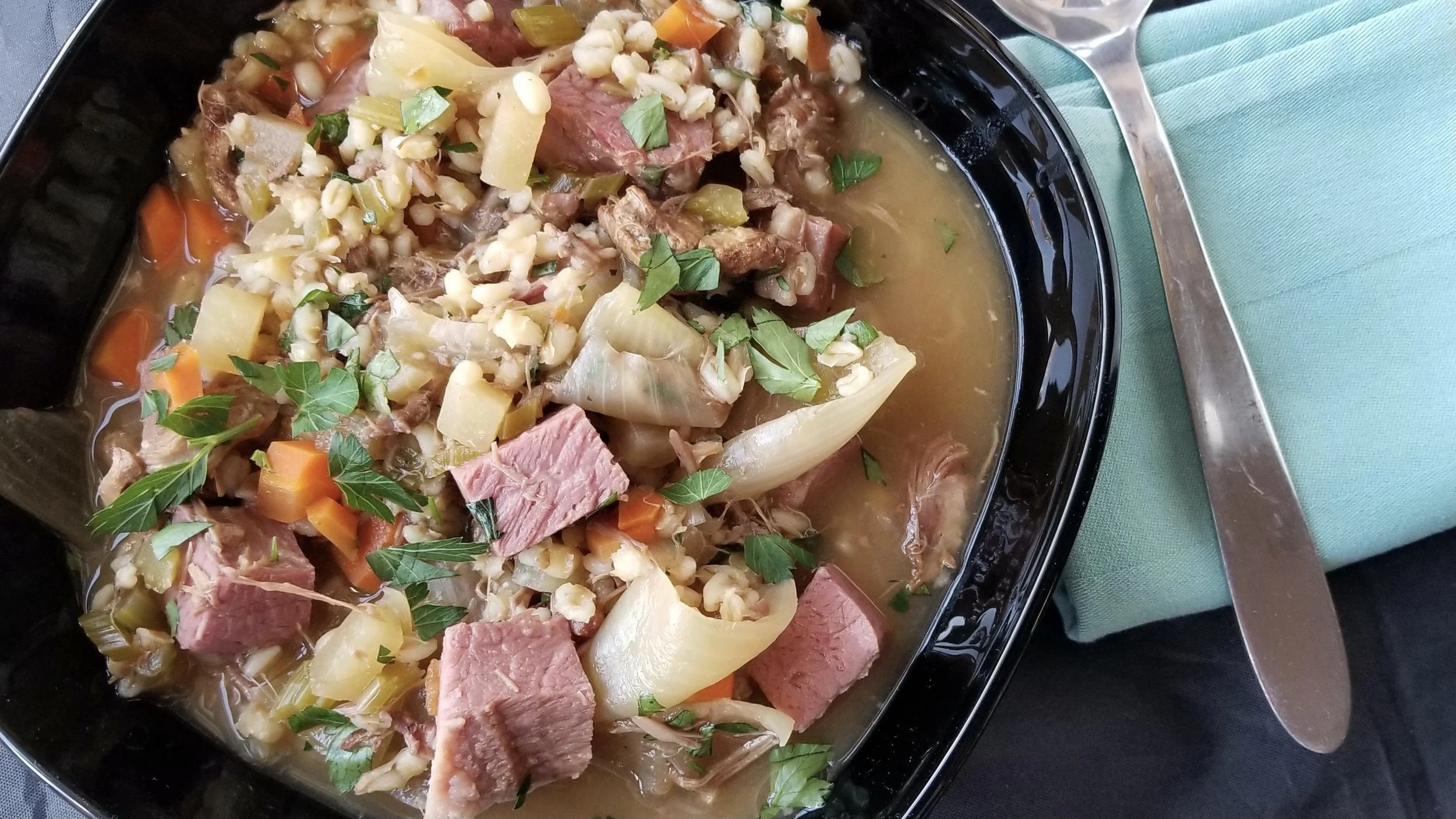 SCOTCH IRISH BROTH — GET COOKING WITH BILL ST JOHN