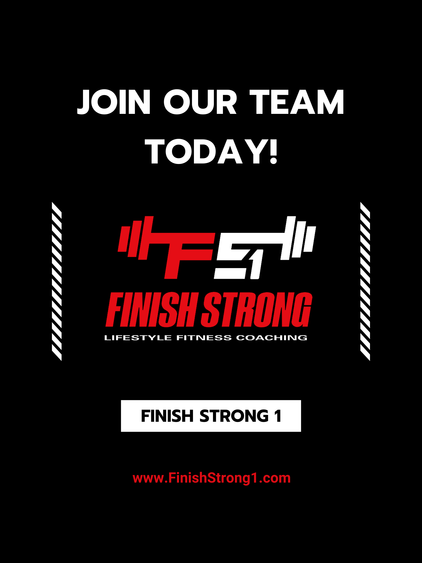 Become A Trainer — Finish Strong 1