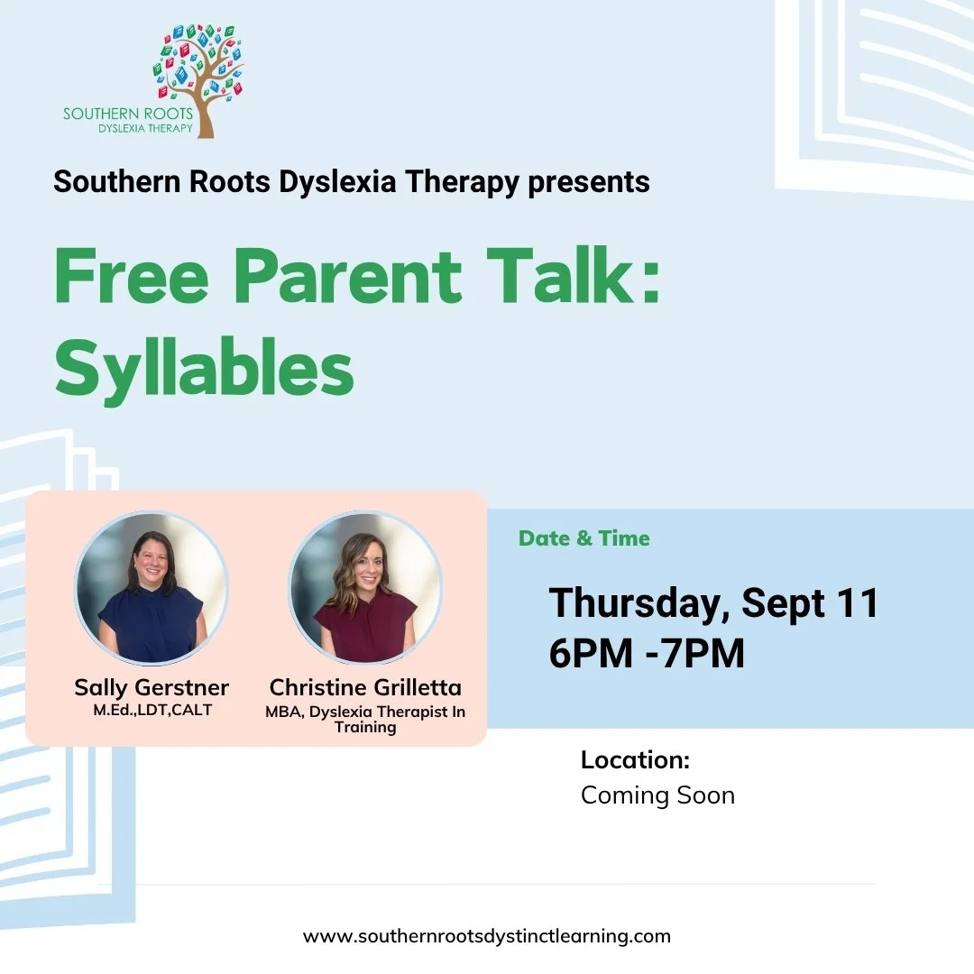 Parent Talks — Southern Roots Dystinct Learning