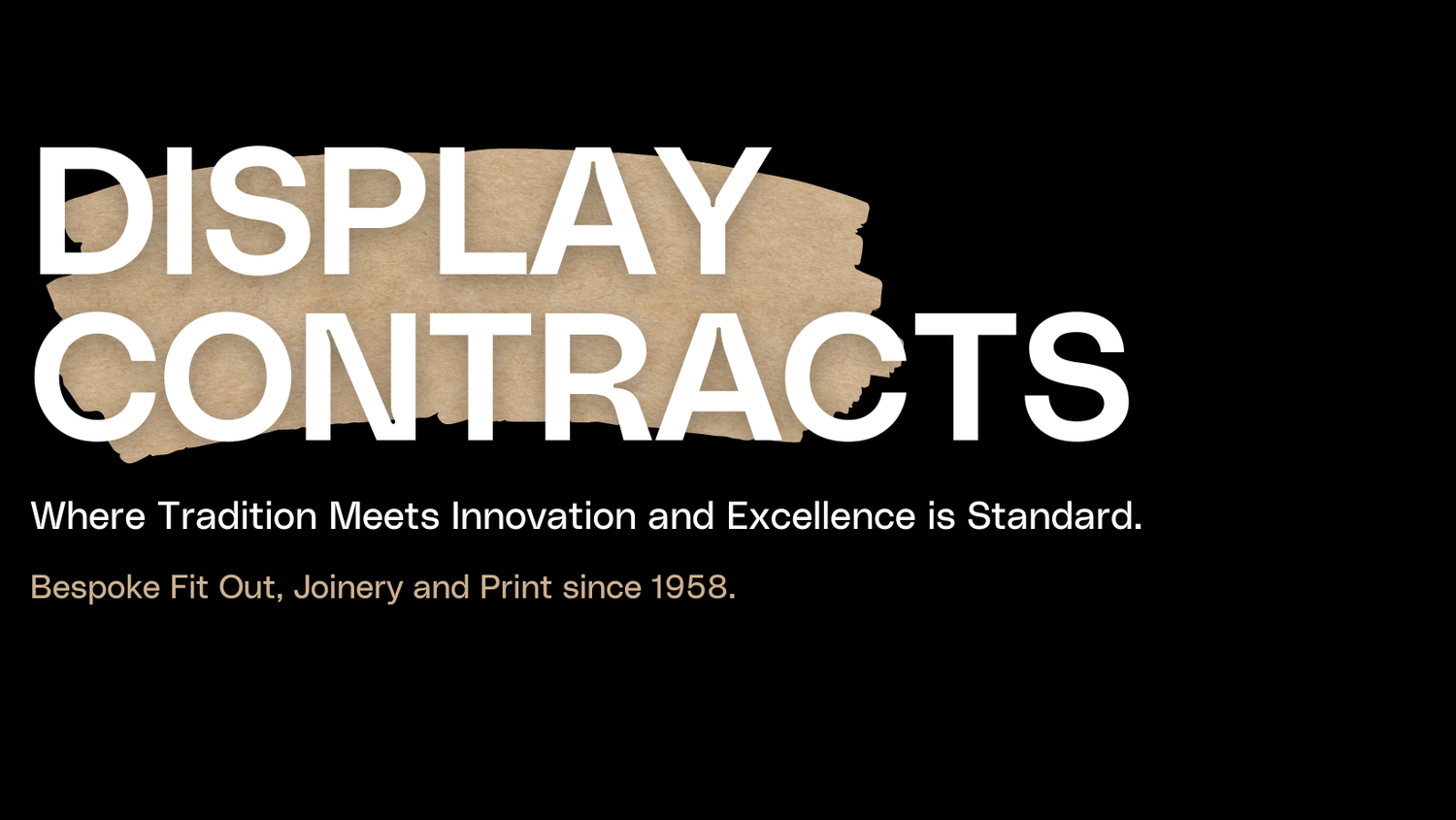 Display Contracts International | Commercial Fit Out | Bespoke Joinery ...