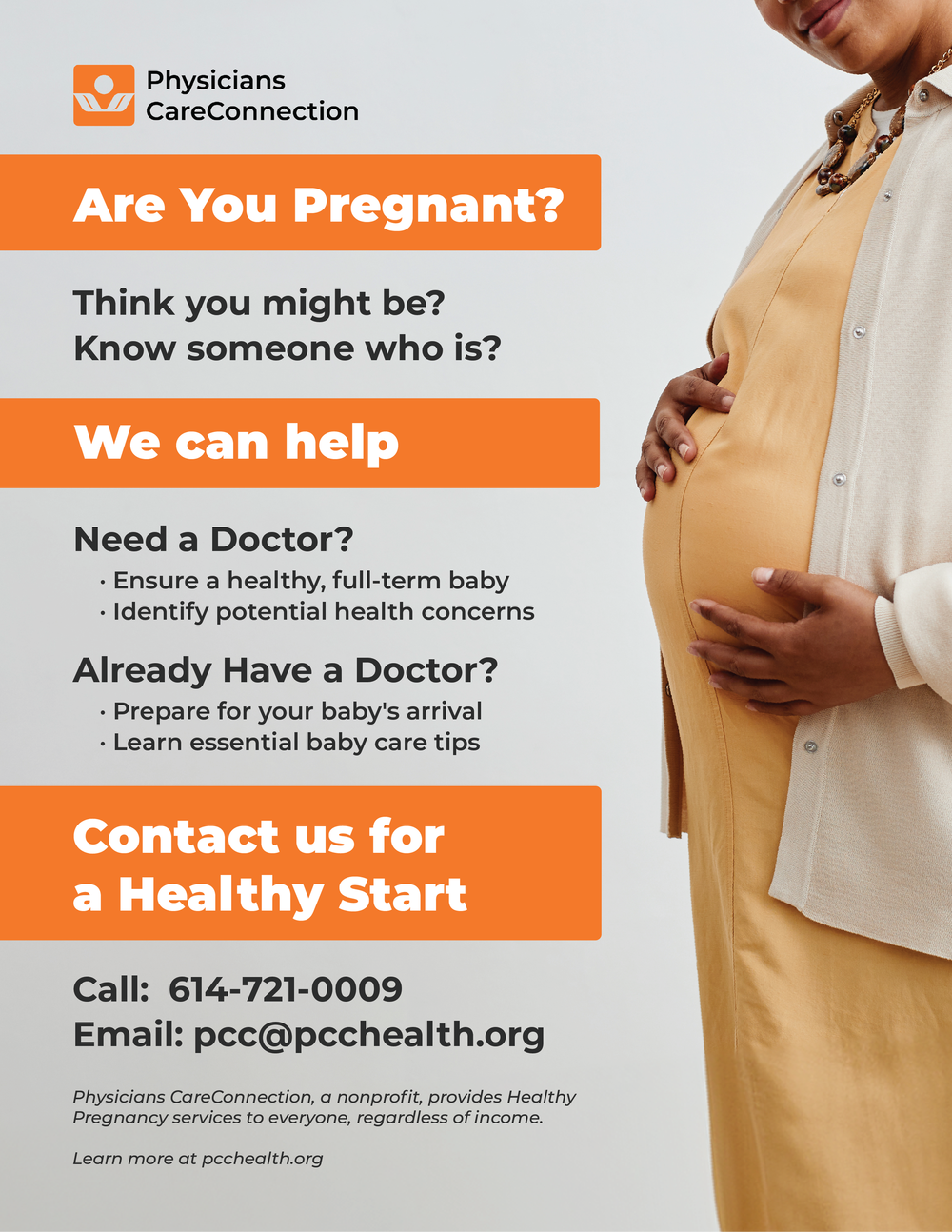 Healthy Pregnancy Services — PCC