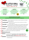 Menu — The Little Grill