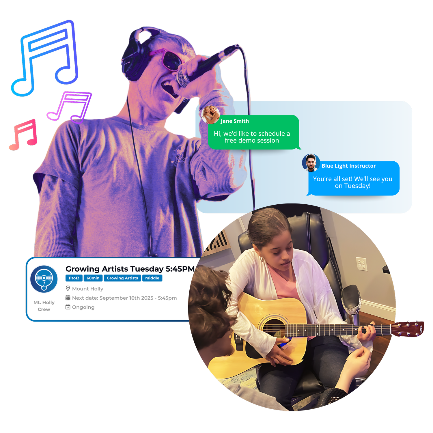 Blue Light Music Program