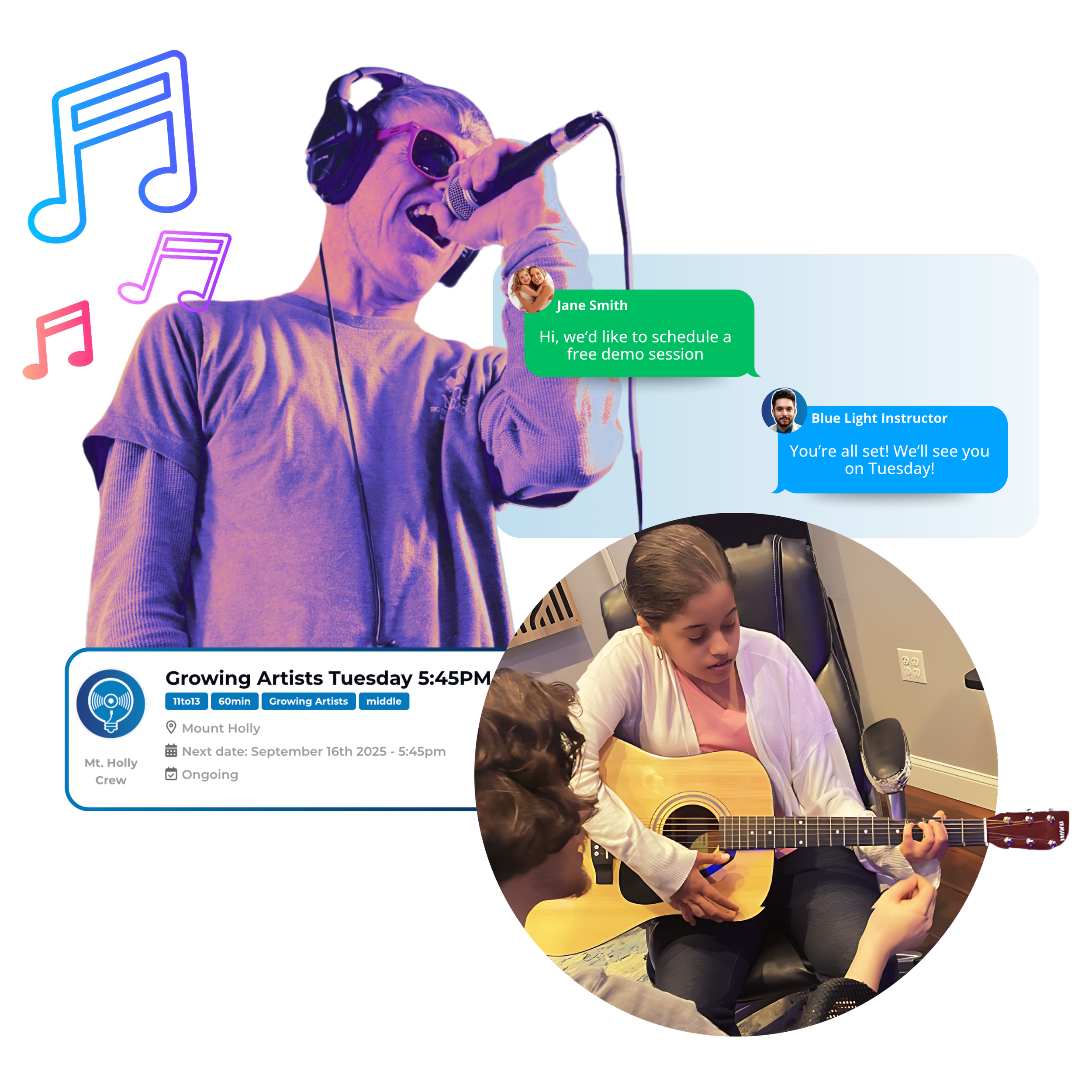 Blue Light Music Program