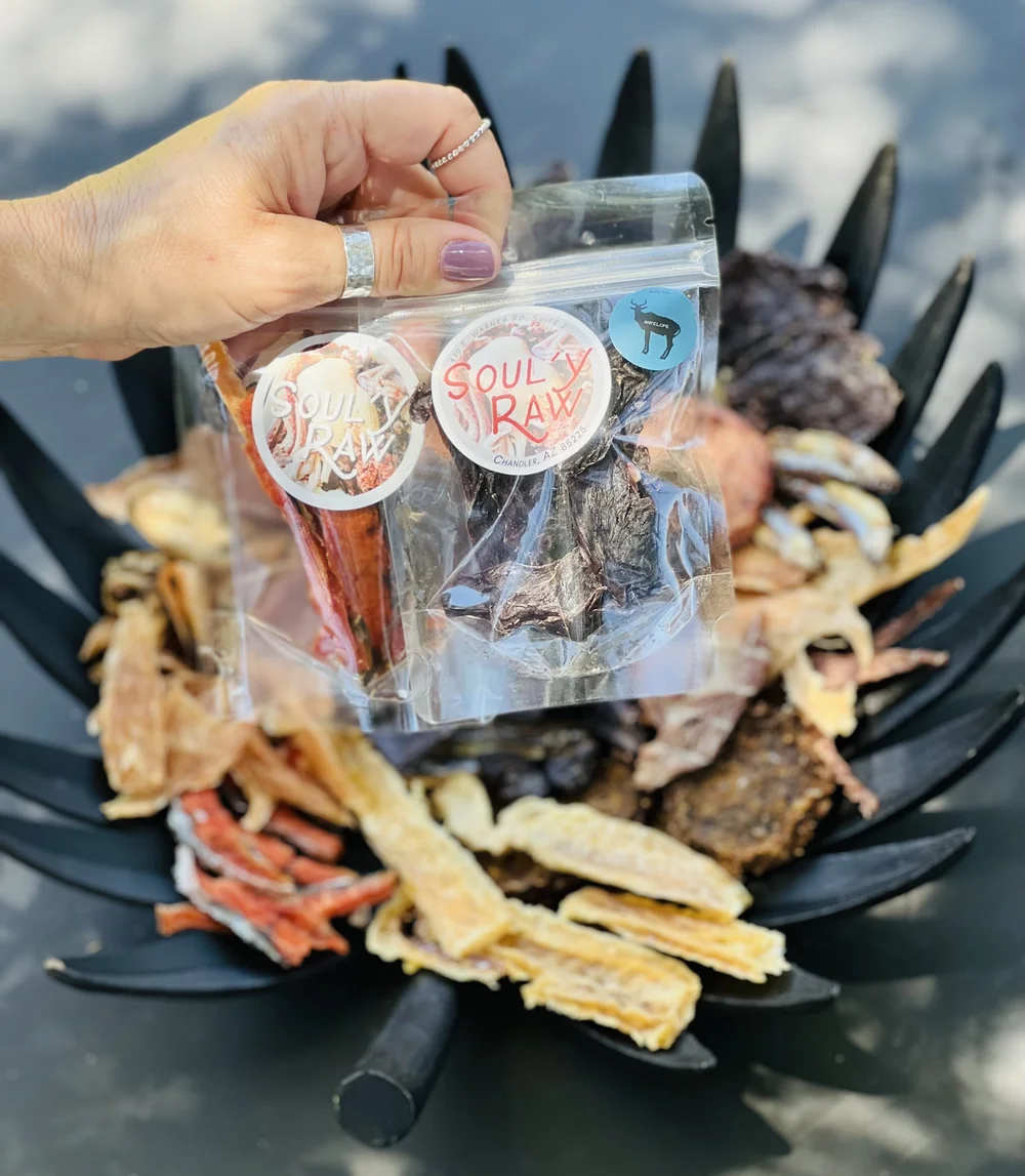 AIR- DRIED - BISON TESTICLES — Soul'y Raw Pet Food