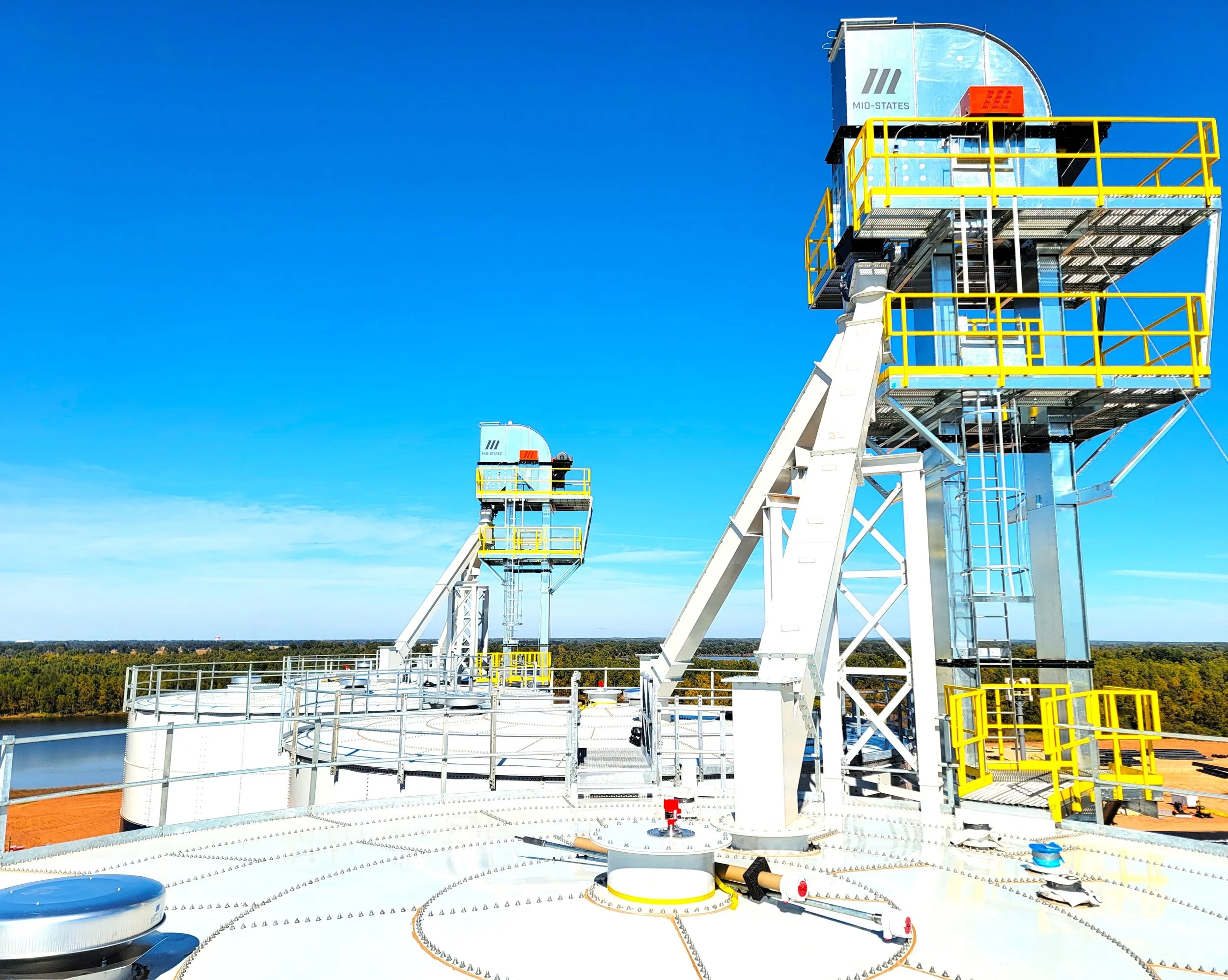 Performance Proppants Frac Sand Silos — RPM Builds LLC