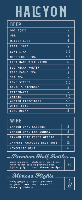 Menu 1 — H O M E (Copy)