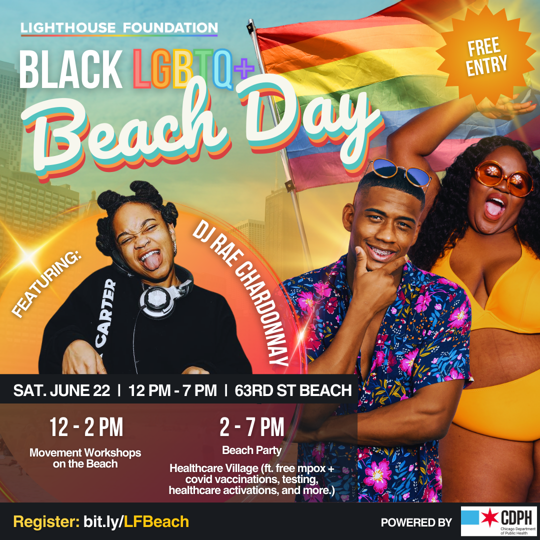 Black LGBTQ+ Beach Day — Lighthouse Foundation