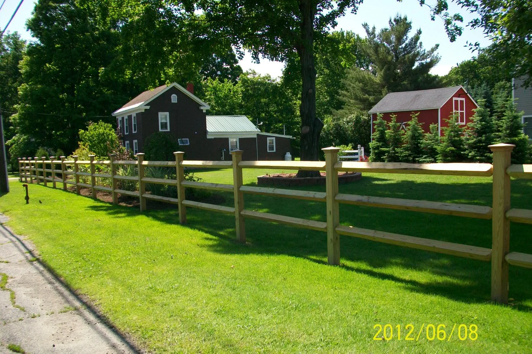 Rail Fence — Berkshire Fence Company