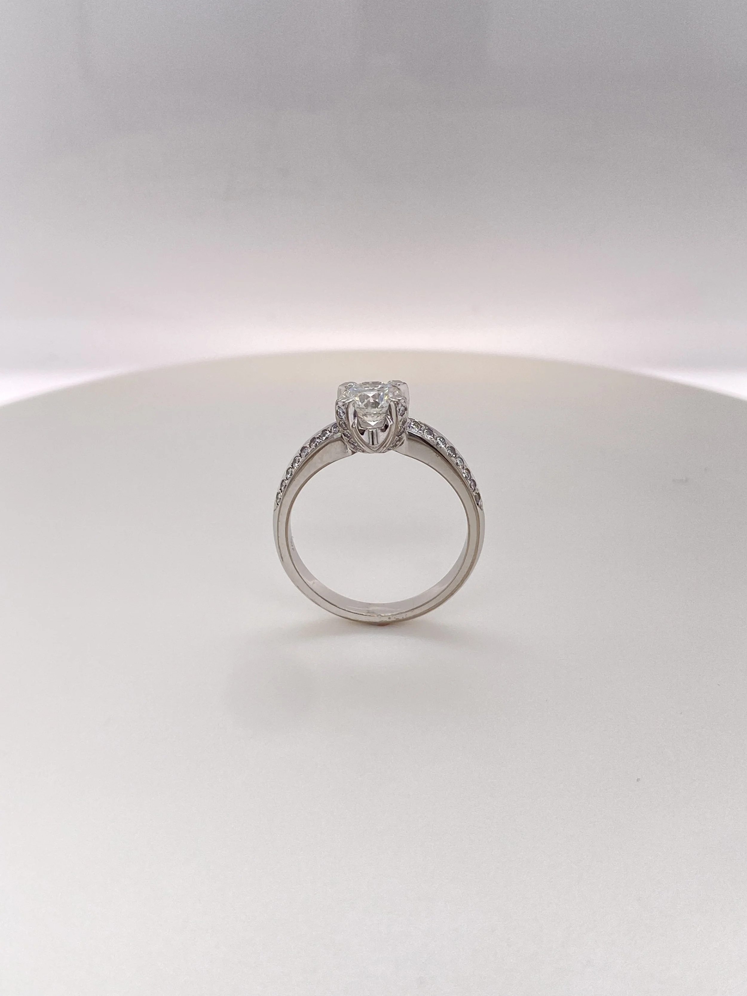 White Gold Diamond Ring — Global Diamonds