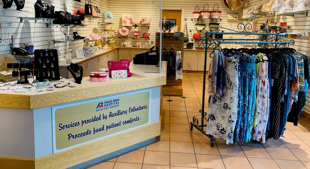 Gift Shop — Peace Arch Hospital Auxiliary